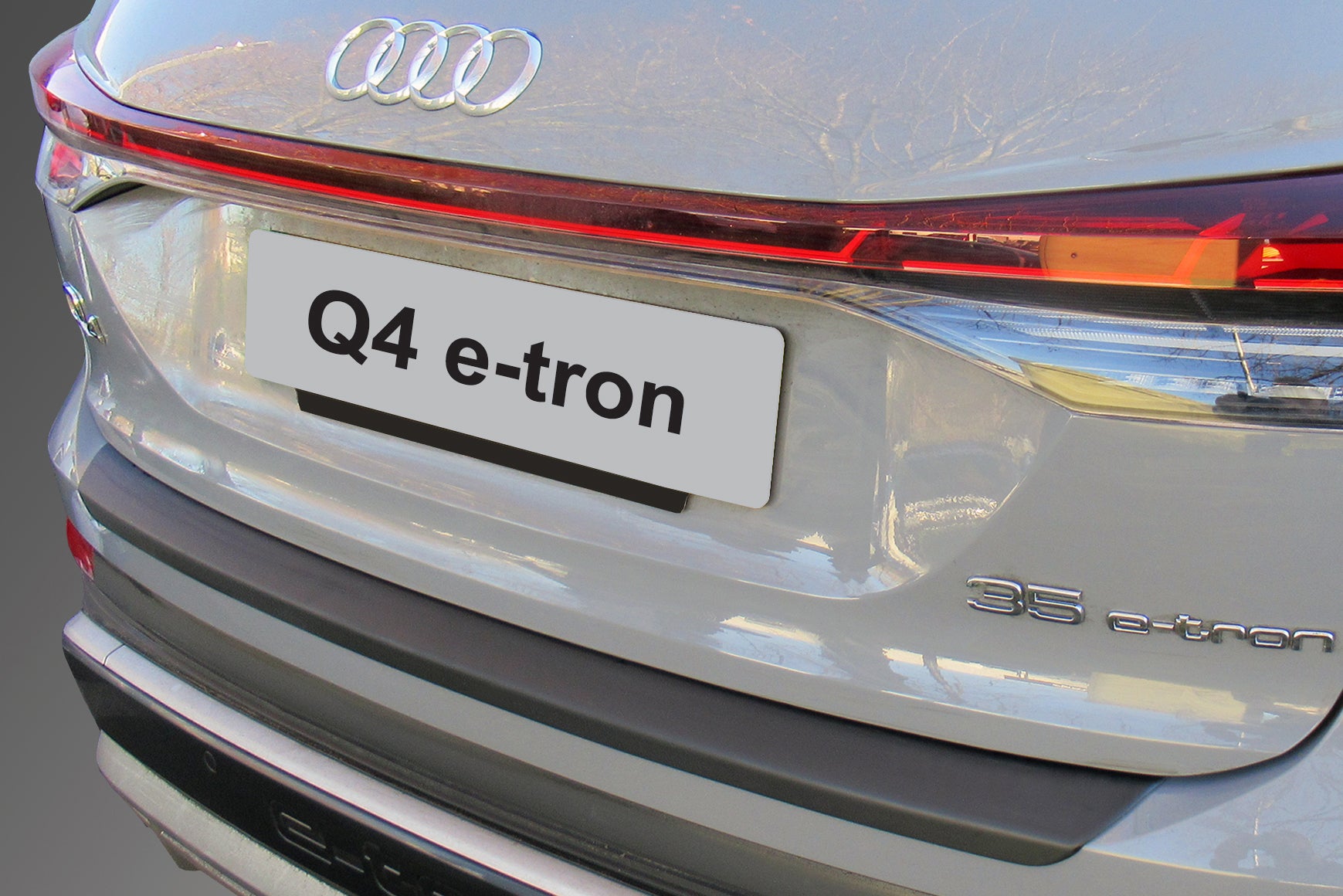 Audi Q4 E-Tron rear bumper protector April 2021 onwards