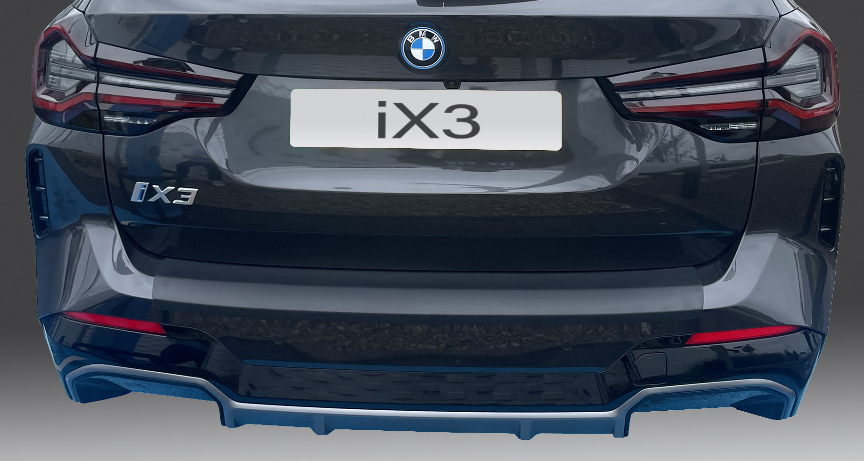 BMW iX3 rear bumper protector