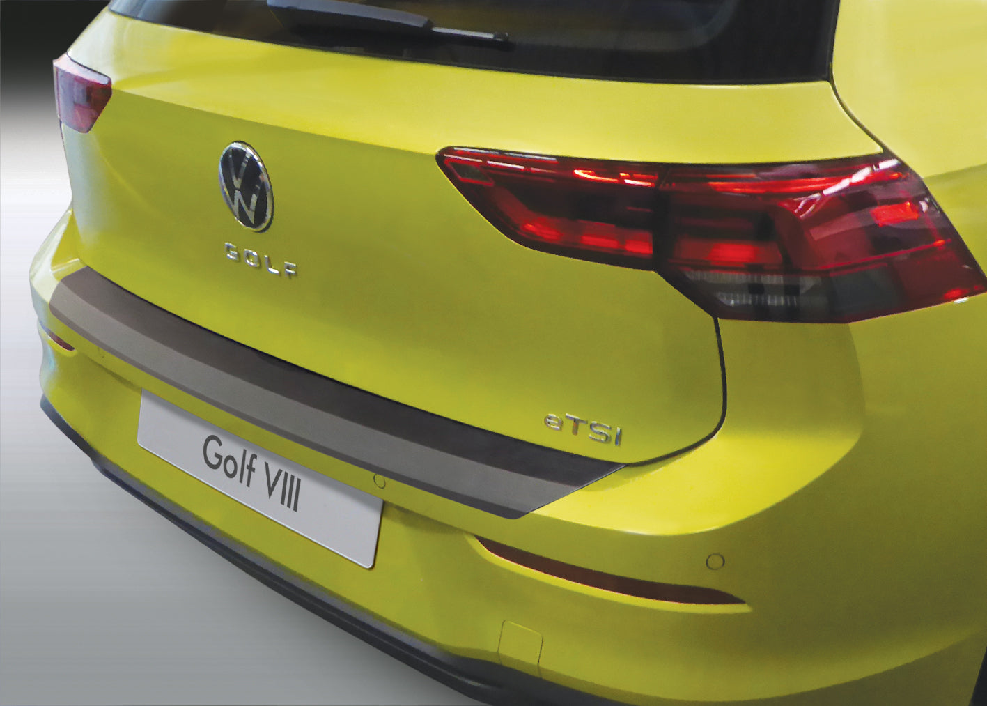 VW Golf Mk VIII 5 door rear bumper protector January 2020 onwards
