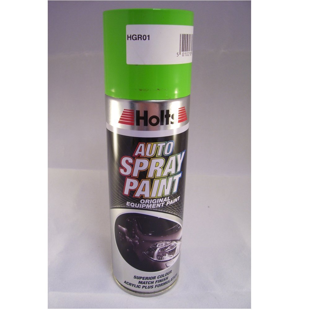 Holts HGR01 green spray paint from the Paint Match Pro range.