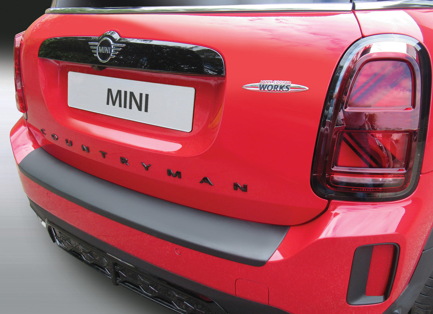 Mini Countryman rear bumper protector July 2020 to 2024