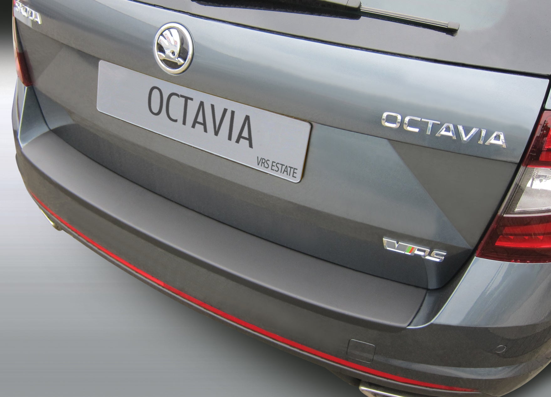 Skoda Octavia RS IV estate rear bumper guard March 2017 onwards
