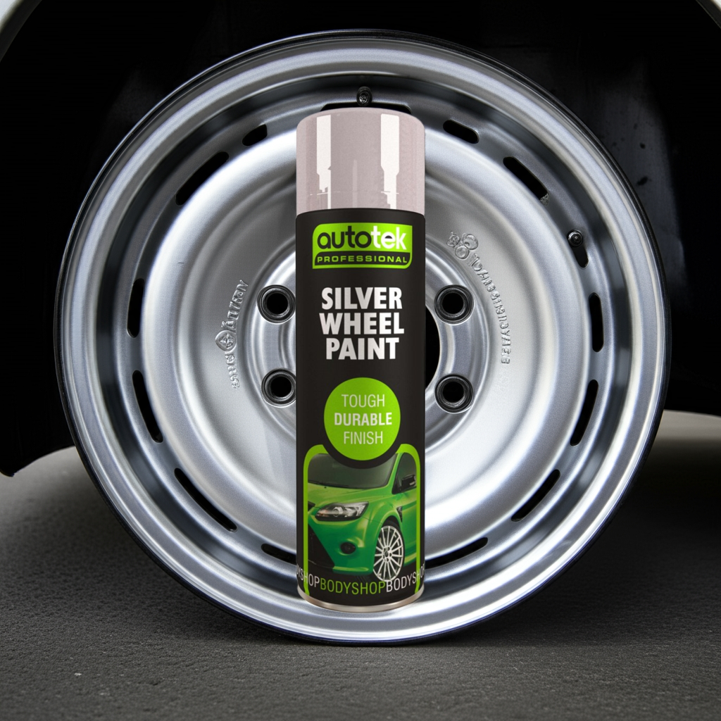 Autotek silver wheel paint from Direct Car Parts