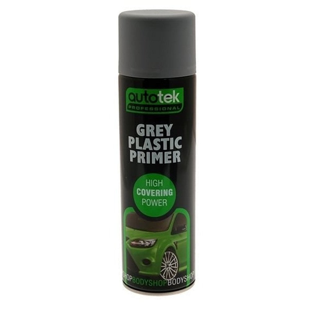 Autotek grey plastic primer from Direct Car Parts