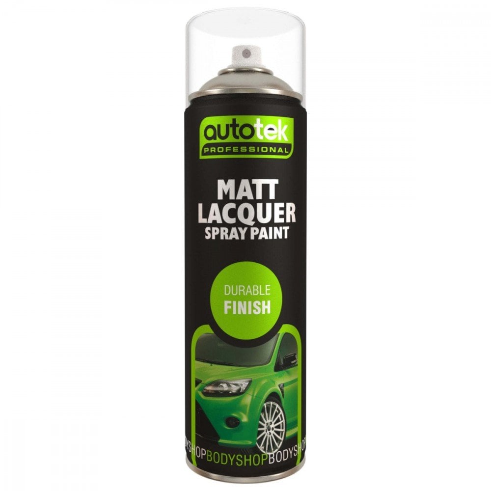 Autotek Professional Matt Lacquer spray paint 500ml from Direct Car Parts