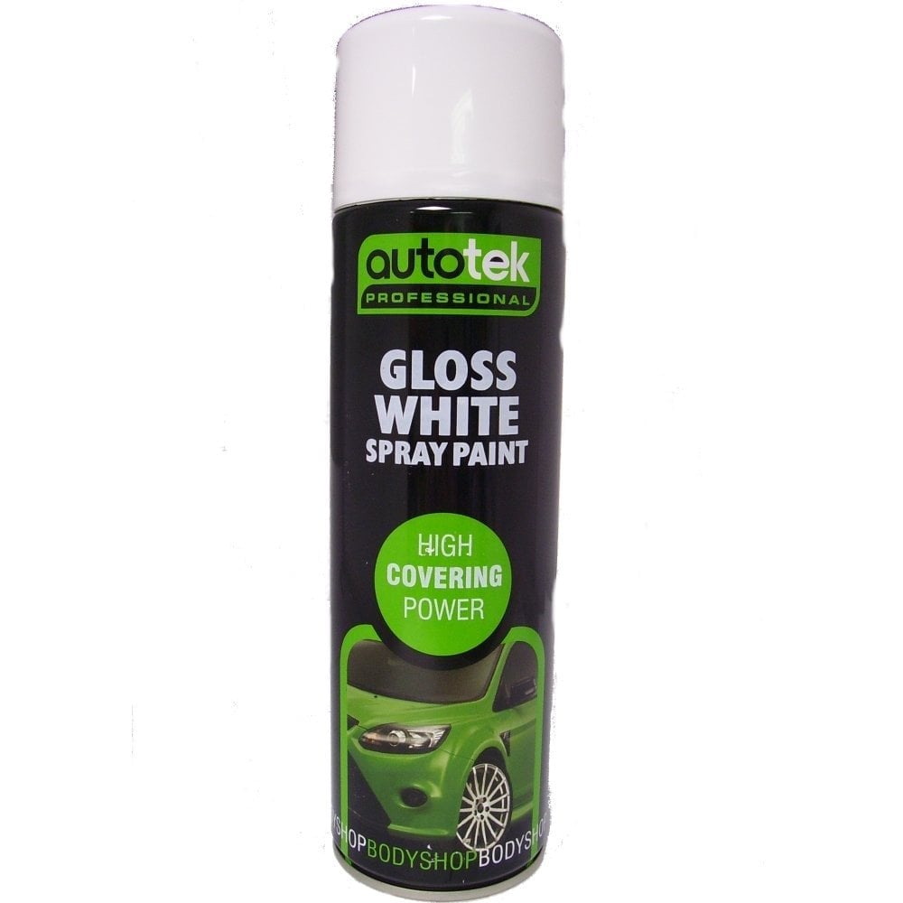 Autotek gloss white paint 500ml from Direct Car Parts