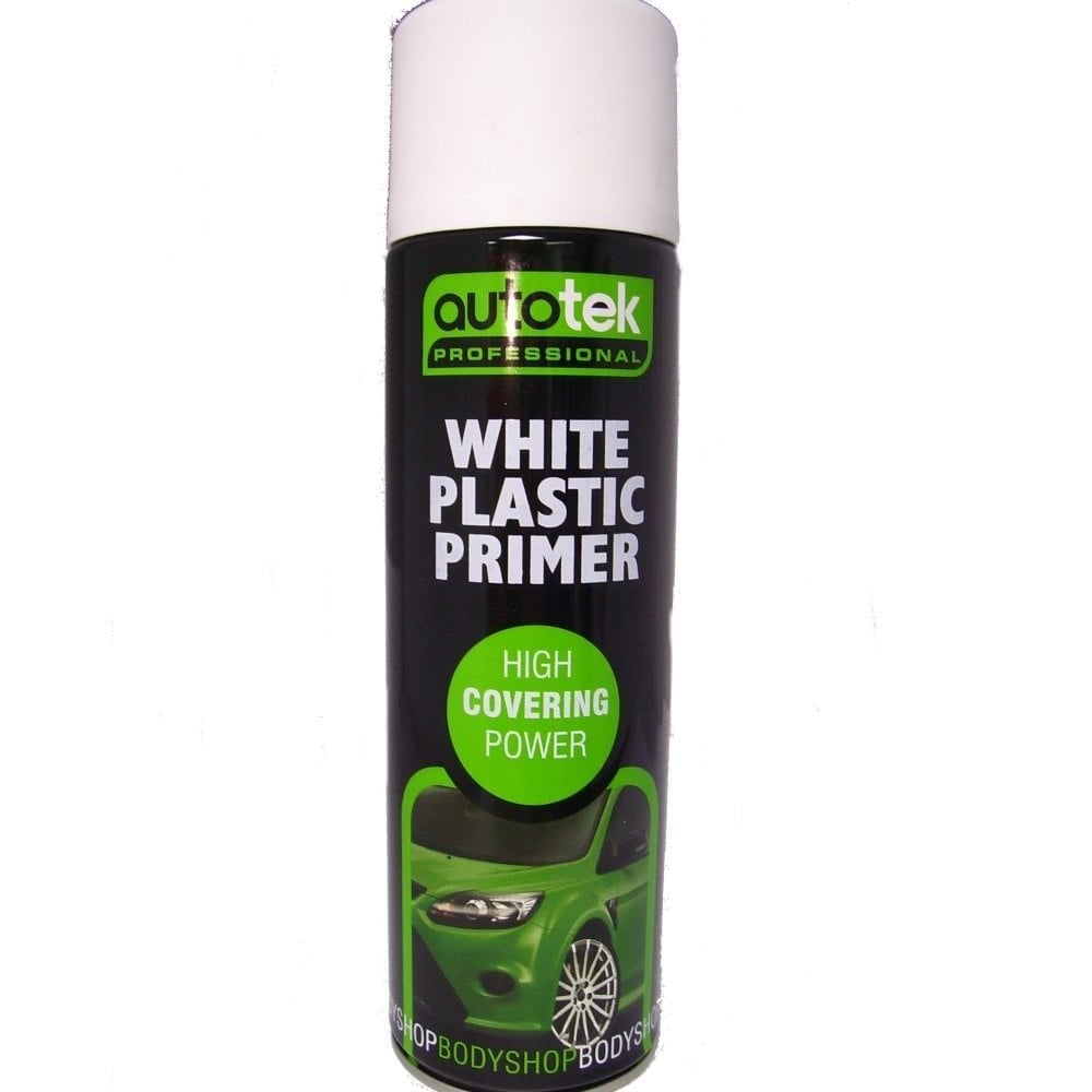 Autotek white plastic primer from Direct Car Parts